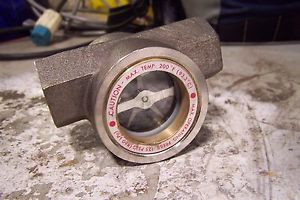 Buy - NEW MIDWEST 300SS STAINLESS STEEL SIGHT FLOW INDICATOR 1/2 NPT 125 PSIG MAX