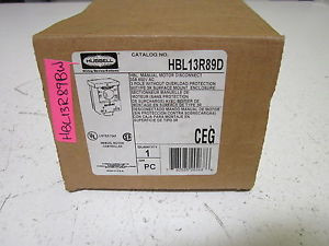 Buy - HUBBELL HBL13R89D CIRCUIT-LOCK MANUAL MOTOR CONTROLLER 30A 600V ...