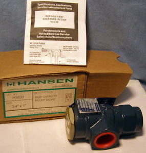 Buy - HANSEN - High Capacity Relief Valve - H5602 - 3/4 by 1 - 300 PSI ...
