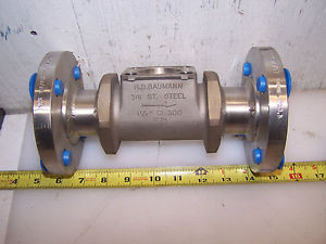 Buy - NEW HD BAUMANN 1-1/2 316 STAINLESS STEEL FLOW CONTROL VALVE CL300 ...
