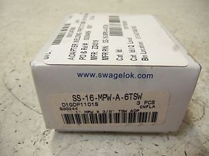 Buy - LOT OF 3 SWAGELOK SS-16-MPW-A-6TSW NEW IN BOX