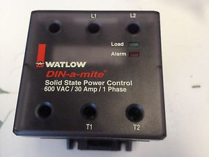 Buy - NEW OLD Watlow DIN-a-mite SOLID STATE Power Control 600VAC/30AMP ...