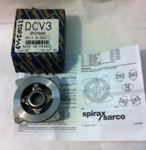 Buy - SPIRAX SARCO DCV3 DISC CHECK VALVE 20MM