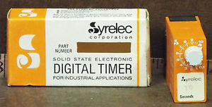 Buy - 1 NEW SYRELEC OAR.F SOLID STATE DIGITAL TIMER New