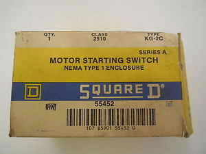 Buy - NEW SQUARE D 2510-KG-2C MOTOR STARTING SWITCH 2510KG2C