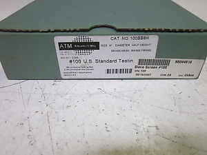 Buy - ATM CORP. 100BB8H STANDARD TESTING SIEVE 8 NEW IN A BOX