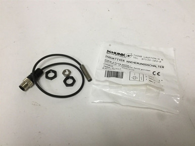 New Schunk IN 80/S-M12 Inductive Proximity Sensor, Range: 1.5mm, 10-24VDC
