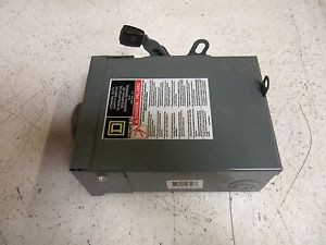 Buy - SQUARE D D321NRB SWITCH FUSIBLE NEW OUT OF BOX