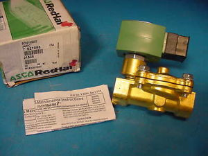 Buy - New ASCO Brass Solenoid Valve SC8210G003 3/4 NPT 24VDC