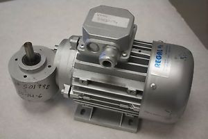 Buy - RGM T63B4, .25 HP, 1350 RPM, 230/400 VOLT, 3 PHASE GEAR MOTOR NEW