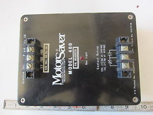 Buy - Motor Saver 400 220V 3Ø Electronic Motor Protector, New