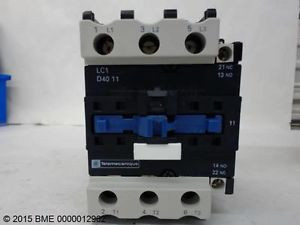 Buy - TELEMECACNIQUE CONTACTOR - LC1D4011 M6 - 220V - 60 HZ - 60A - NEW
