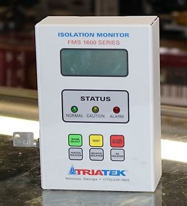 Buy - TRIATEK FMS 1600 SERIES ISOLATION MONITOR ROOM CONTROL BOX ...