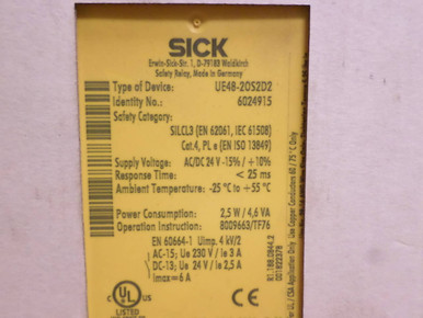 Buy - SICK UE48-20S2D2 NEW IN BOX