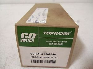 Buy - GO SWITCH 11-51116-A3 LEVERLESS LIMIT SWITCH NEW IN BOX