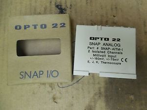 Buy - OPTO 22 SNAP Analog I/O Module SNAP-AITM-i SNAPAITMi 2 CH 150mV New
