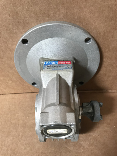 LEESON HYDRO-MEC HMQ518-07-H-56-12 W5180071 Gear Reducer 7:1 Ratio ...