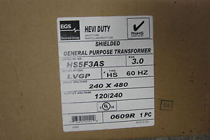 Buy - NEW HEVI-DUTY ELECTRIC HS5F3AS TRANSFORMER