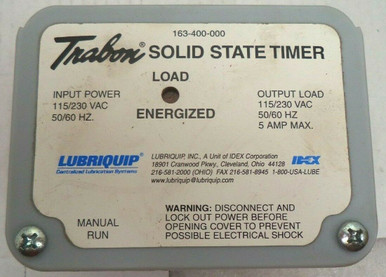 Buy - New Trabon 163-400-000 Solid State Timer
