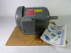 Buy - US Motors Unimount 125 Electric Motor 1HP 3PH 1745RPM NEW
