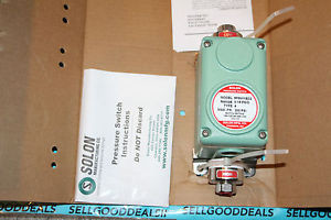 Buy - Solon 5PSW1BD2 Pressure Switch, Range: 0-15 PSID 15 A 125-480VAC New