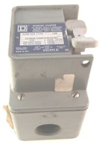 Buy - Square D 2510 FW1 A 120/240V 1HP MANUAL MOTOR STARTER