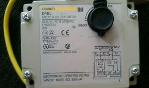 Buy - OMRON Door Interlock- Safety Switch D4BL-2CRA- NEW with limit ...