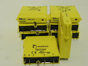 Buy - 8 METSO DELCON A413197 SL-I RELAYS