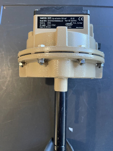 SAMSON 3372 i/p-ACTUATOR 120cm 3372-02121112311000004.01 0118