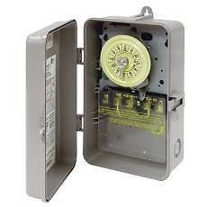 Time Clock 24 Hour Dpst 208 Volt To 277 Volt - SPW Industrial