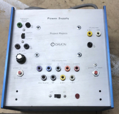 Damon Engineering Harvard Project Physics Universal 140W Power Supply 1962-72