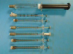 Buy - Hamilton Gastight Syringes 1010, 1705 & 1710 Lot of 7