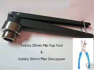 Buy - KEBBY 20mm Vial Crimper Crimp Tool USA Made + Plier Decapper ...