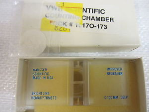 Buy - VWR SCIENTIFIC COUNTING CHAMBER 15170-173 (MISSING ONE COVER GLASS)