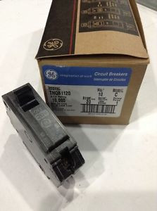 GE GENERAL ELECTRIC THQB1120 New CIRCUIT BREAKER 1 POLE 20A 120/240V ...