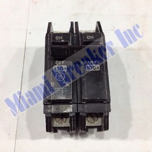 GE GENERAL ELECTRIC THQC21100WL New CIRCUIT BREAKER 2 POLE 100 AMP 240 ...