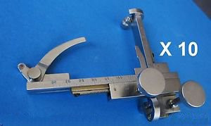 Buy - 10 Pc X Y MECHANICAL STAGE BRASS Superior W/GRADUATION MICROSCOPE ...