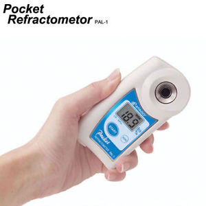 Buy -New Atago Pocket Refractometer PAL-1 Brix 0-53% Digital Hand Held ...