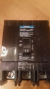 15 Amp Siemens bqd breaker 3 phase - SPW Industrial