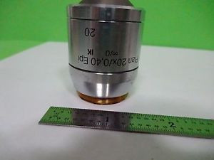 Buy -MICROSCOPE POLYVAR REICHERT LEICA OBJECTIVE PLAN 20X EPI DIC OPTICS