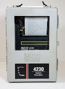 Buy -Teledyne ISCO 4230 Bubbler Flow Meter Environmental Water Level Rate Recorder