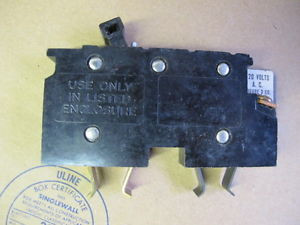 Square D XO115 1 POLE 15 AMP 120 VOLT Circuit Breaker New - SPW Industrial