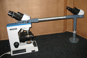 Buy -REICHERT MICROSTAR IV MICROSCOPE MODEL 410 w/ TEACHING BRIDGE ...