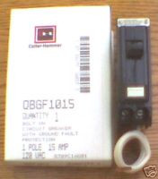 New Cutler Hammer QBGF1015 15 AMP GFCI CIRCUIT BREAKER - SPW Industrial