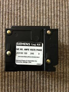 SIEMENS LUG KIT LK3150 240 VOLTS 3-PHASE 150 AMP - SPW Industrial