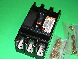 Hitachi F-30FB Fuse- Breaker 30 amp 3 pole 600 volt NIB - SPW Industrial