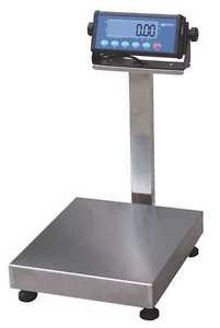 Buy -MEASURETEK 12R968 Dgtl Bnchtp Scale,SS Platform,600 lb Cap