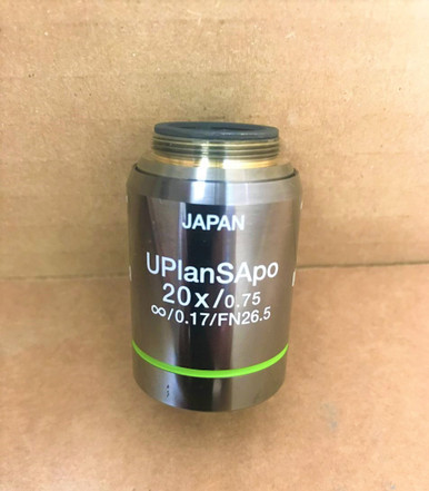 Buy -OLYMPUS UPlanSApo 20x 0.75 NA UIS 2 Bx IX Microscope Objective Lens