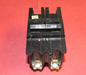 FPE/FEDERAL PACIFIC ELECTRIC STAB LOCK NB221020 20A 2P BREAKER New ...