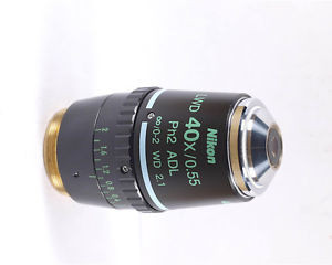 Buy -NIKON LWD 40x /0.55 Ph2 ADL WD 2.1 Phase Contrast Microscope Objective